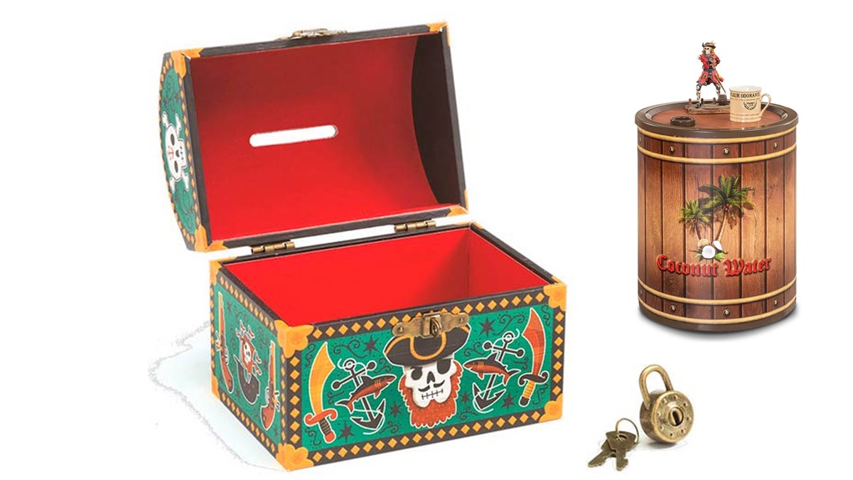 Baúl pirata para juguetes - Cosas de Piratas